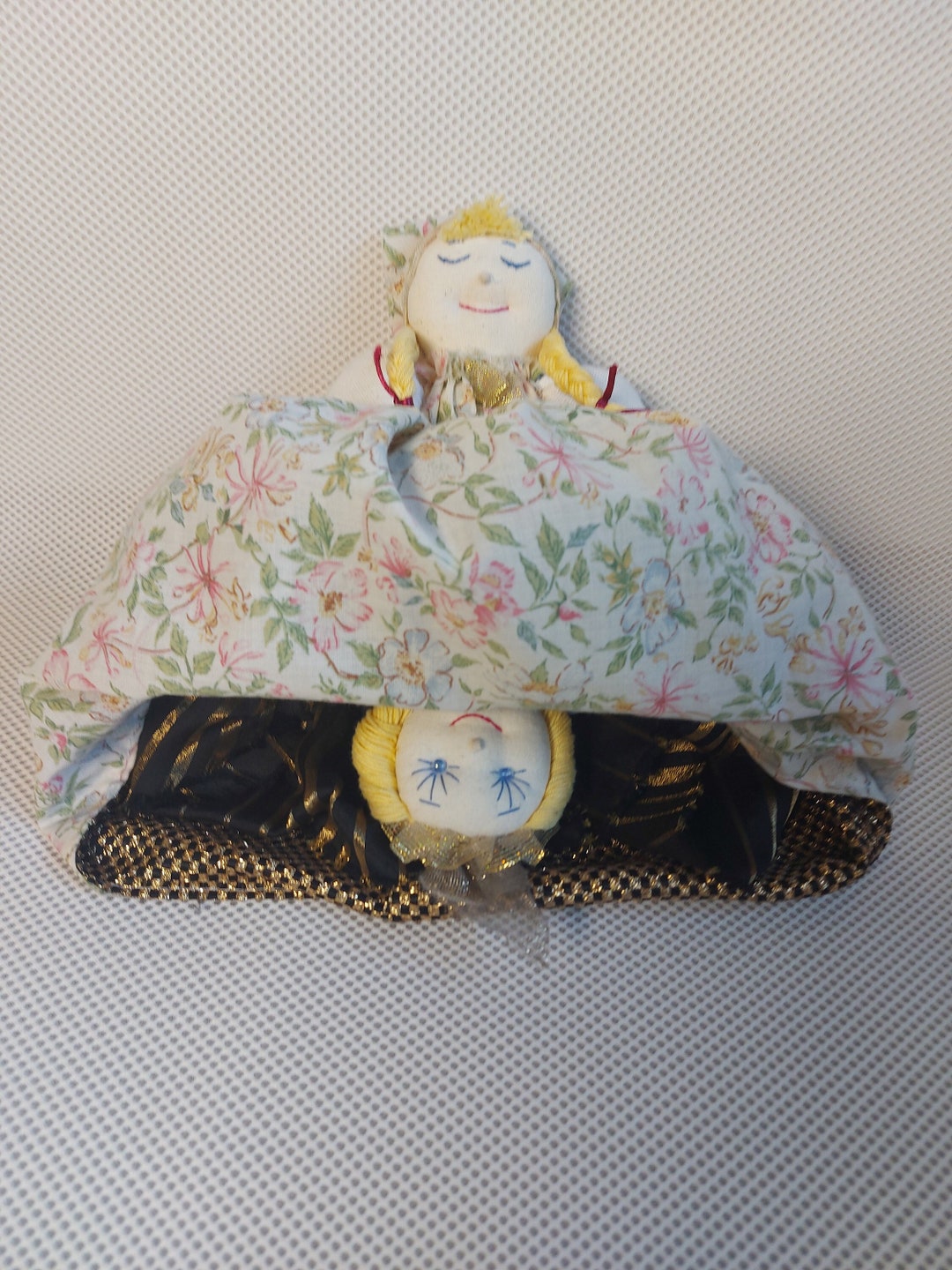 Two Dolls in One, Topsy Turvy Doll, Gift for Birthday, Sleeping Beauty ...