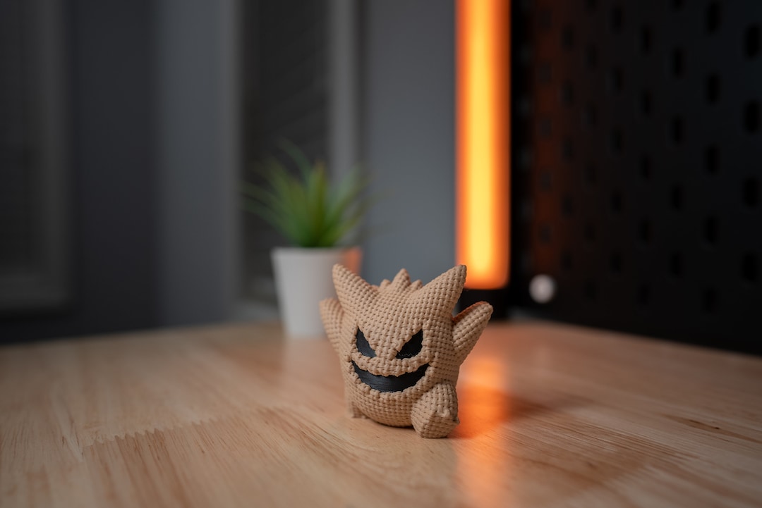 Oogie Boogie Gengar Miniature Figures, Pokemon 3D Print Statue, Pokemon ...