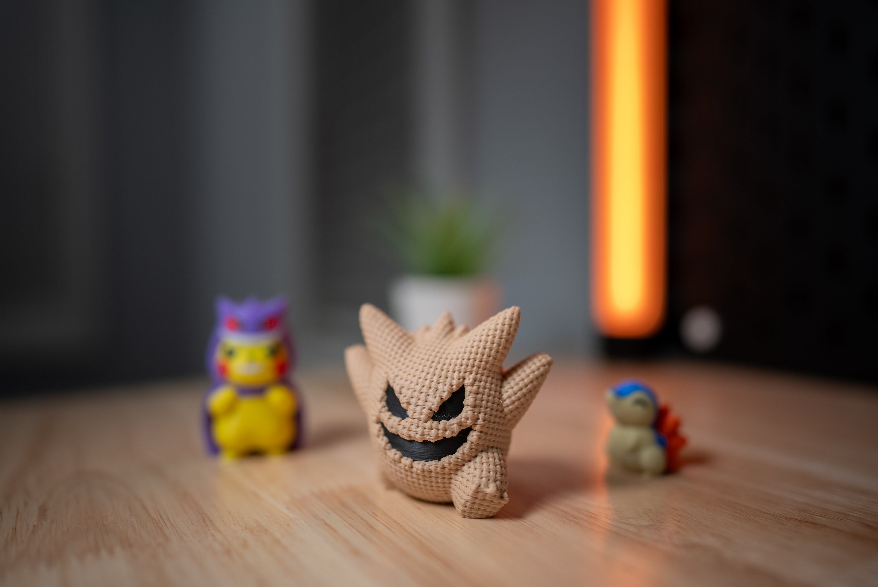 Oogie Boogie Gengar Miniature Figures, Pokemon 3D Print Statue, Pokemon ...