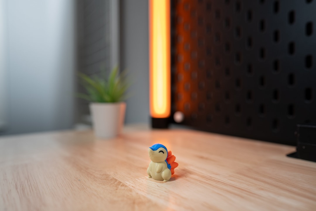 Cyndaquil Miniature Figures, Pokemon 3D Print Statue, Pokemon Gift for ...