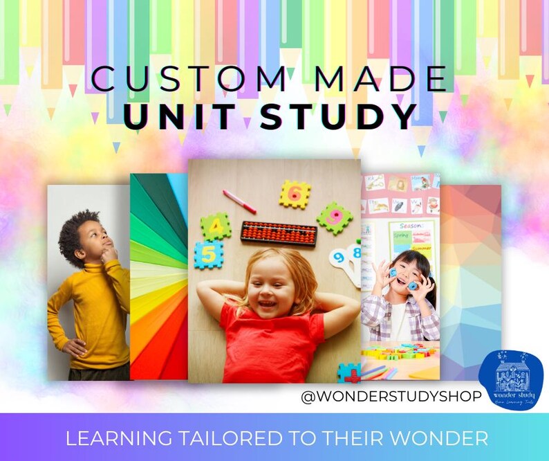 Custom Made Unit Study - Etsy