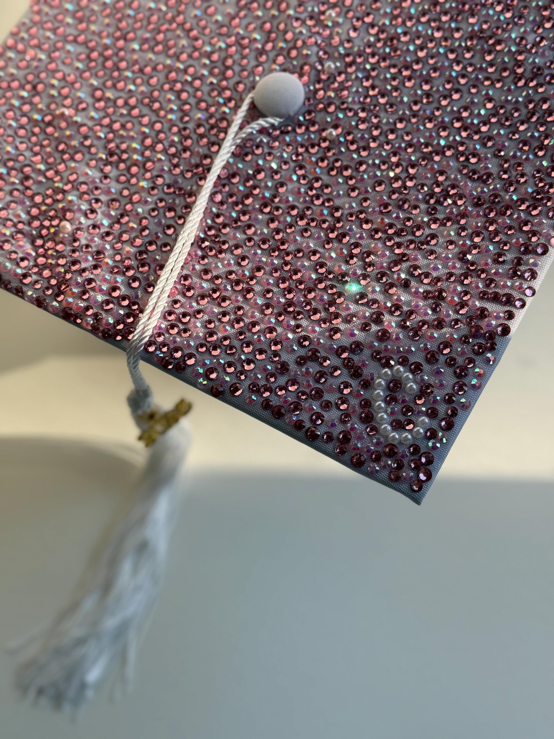 Custom Rhinestone Graduation Cap- Adult and Child - Etsy