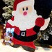 Sparkly Resin Santa With Epoxy Resin Finish, Santa Claus Decor, Santa ...