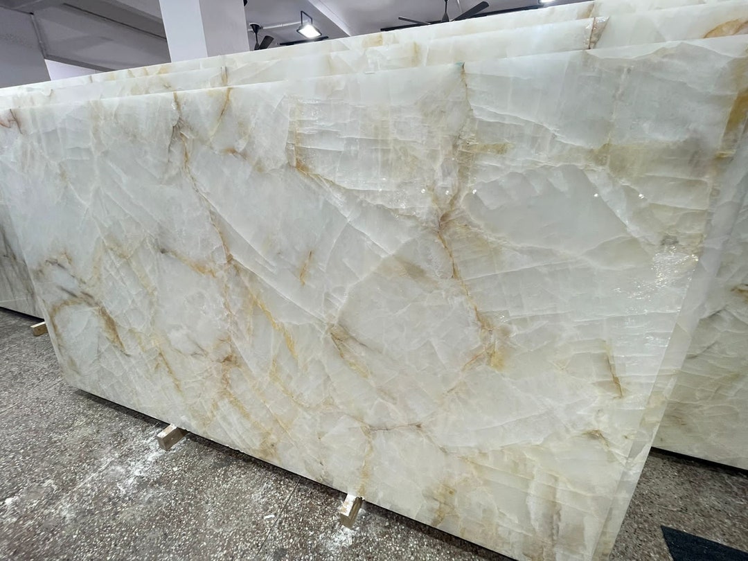 Natural Onyx Counter Top: Kitchen Island, Bar, Dining, Bathroom - Etsy