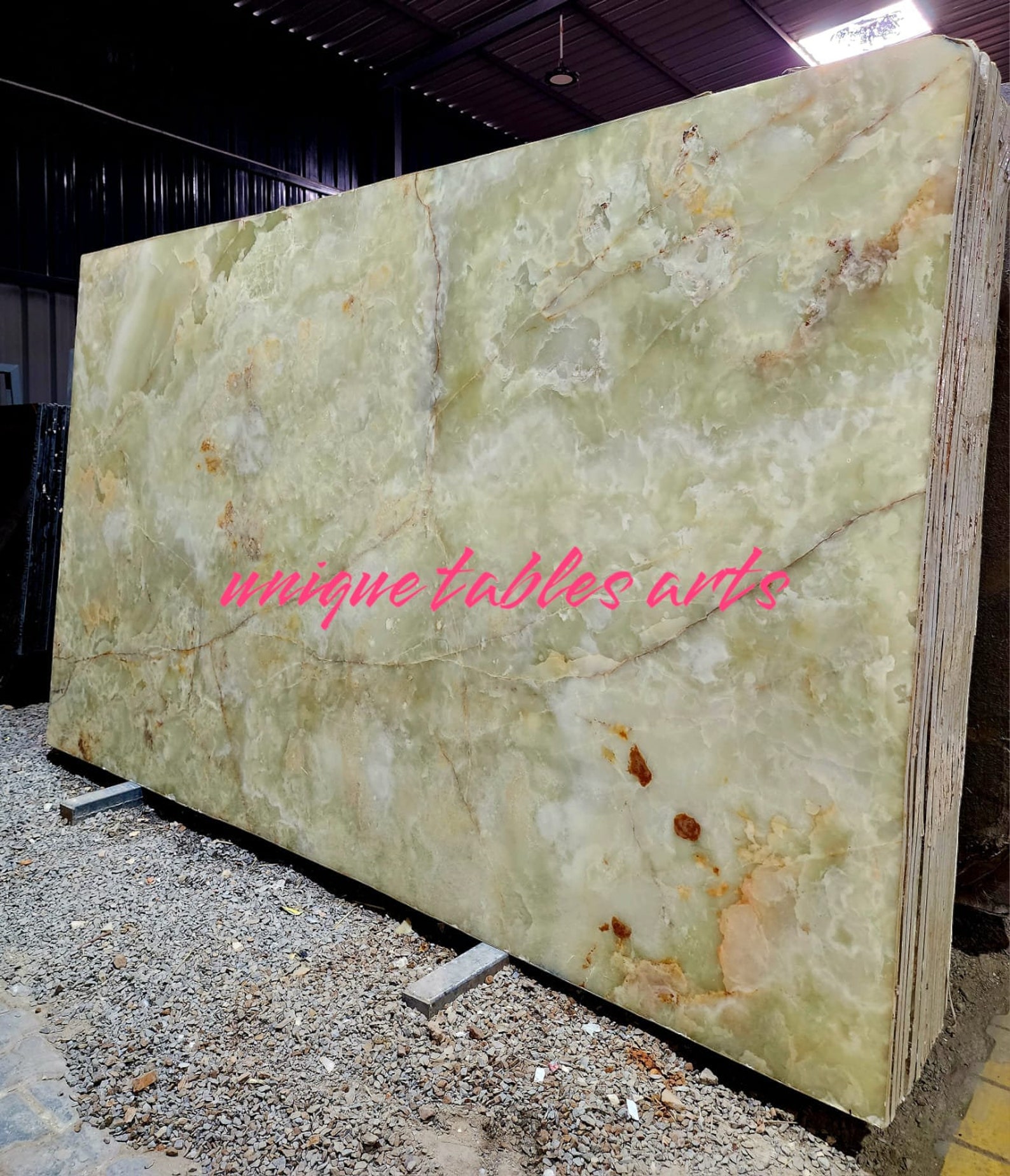 Natural Onyx Kitchen Island & Bar Counter Top, Onyx Dining Table ...
