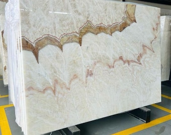 Natural Onyx Kitchen & Bar Counter Top, Onyx Dining Table, Bathroom Top ...