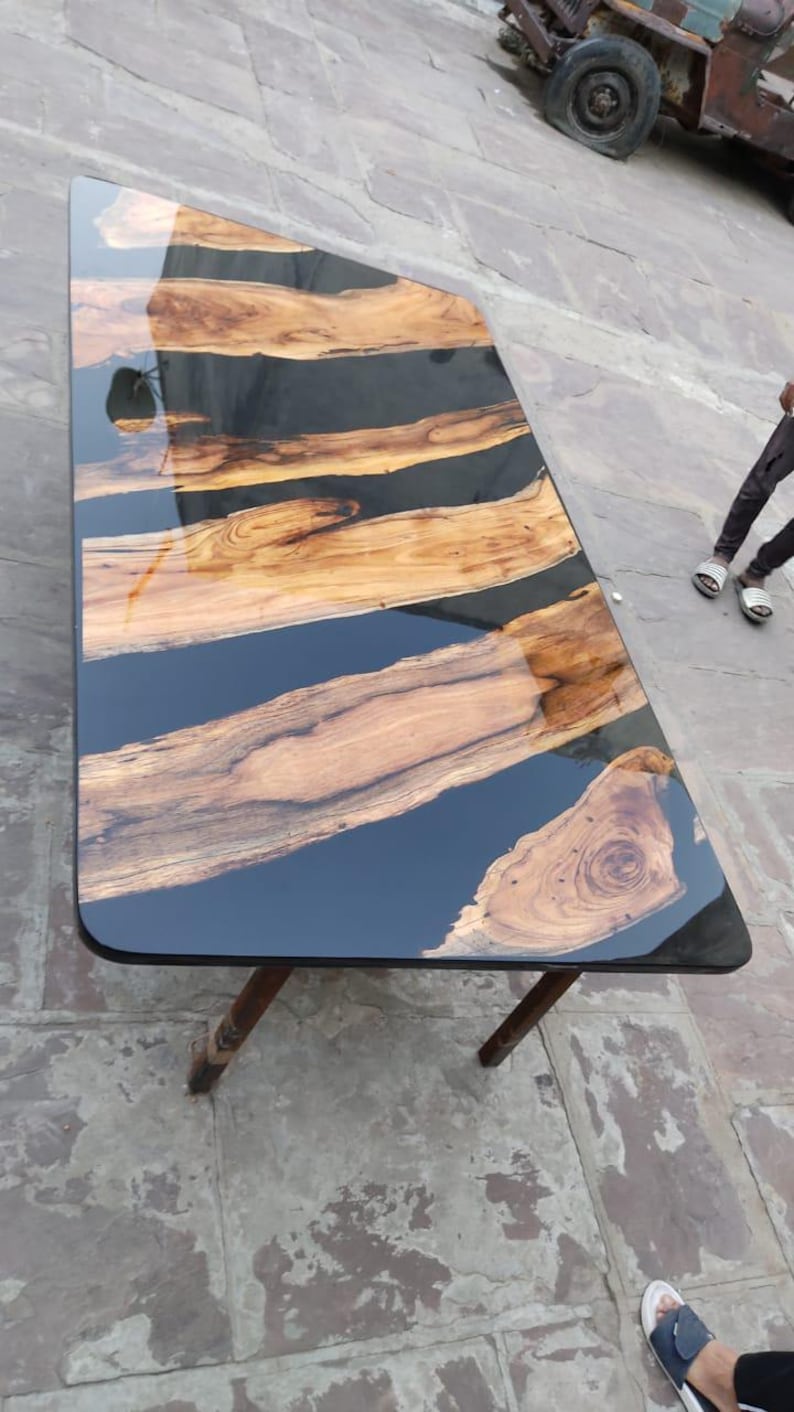 Custom Made Epoxy Dining Table, Kitchen Island & Bar Counter Top ...