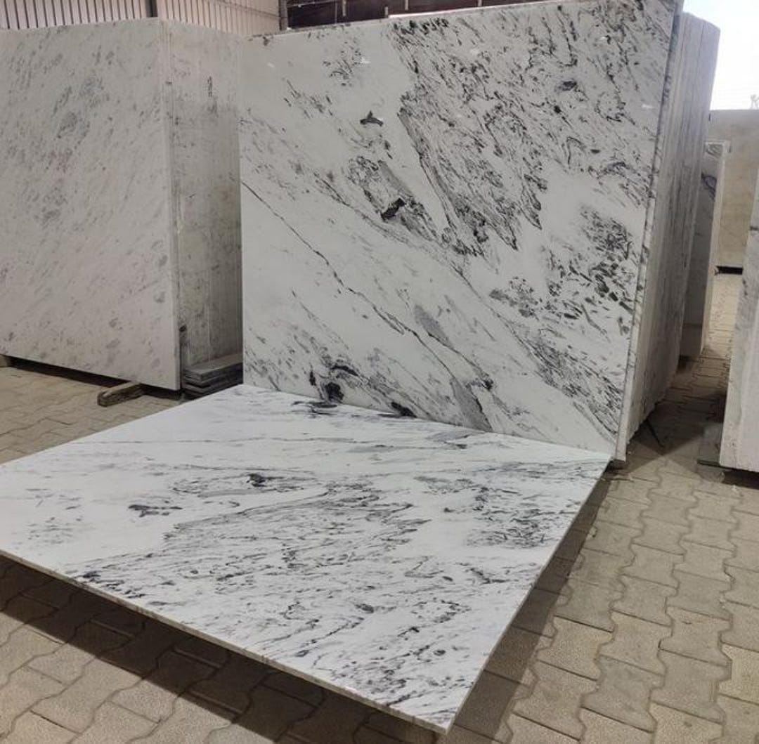 Carrara Marble Kitchen Island & Bar Counter Top, Dining Table, Bathroom ...