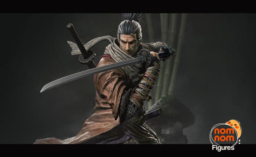 Sekiro: Shadows Die Twice 8K 3D Figure Unpainted Model by NOMNOM ...