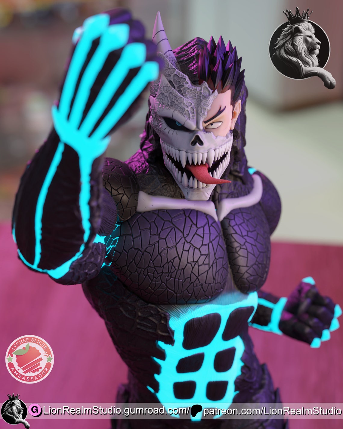 Kafka Kaiju Form Kaiju No.8 Lion Realm Studio - Etsy