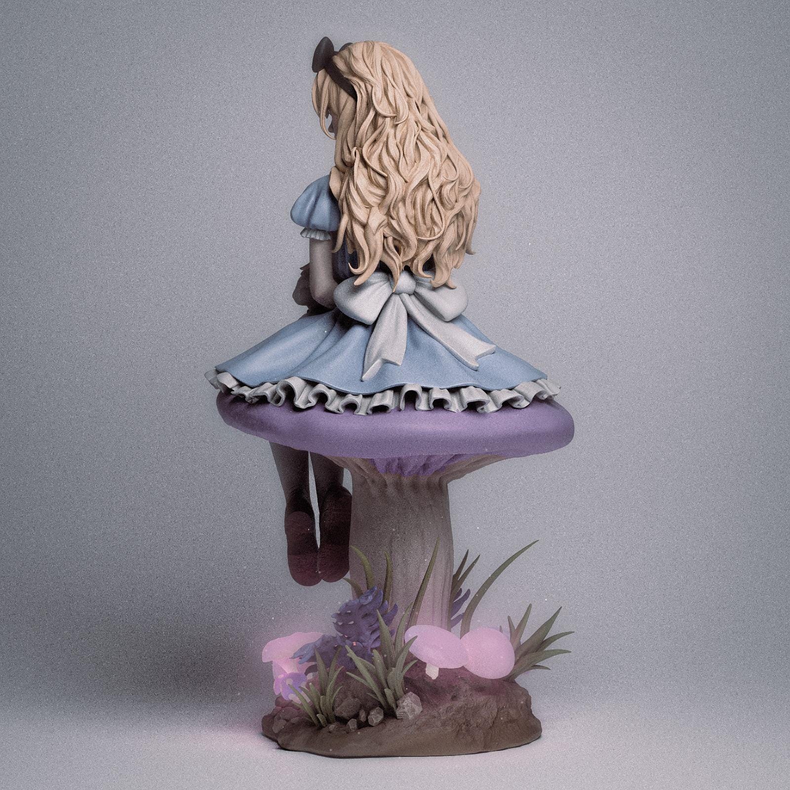 Alice in Wonderland 8K 3D Figure-unpainted Model From CA3D by Sergio ...