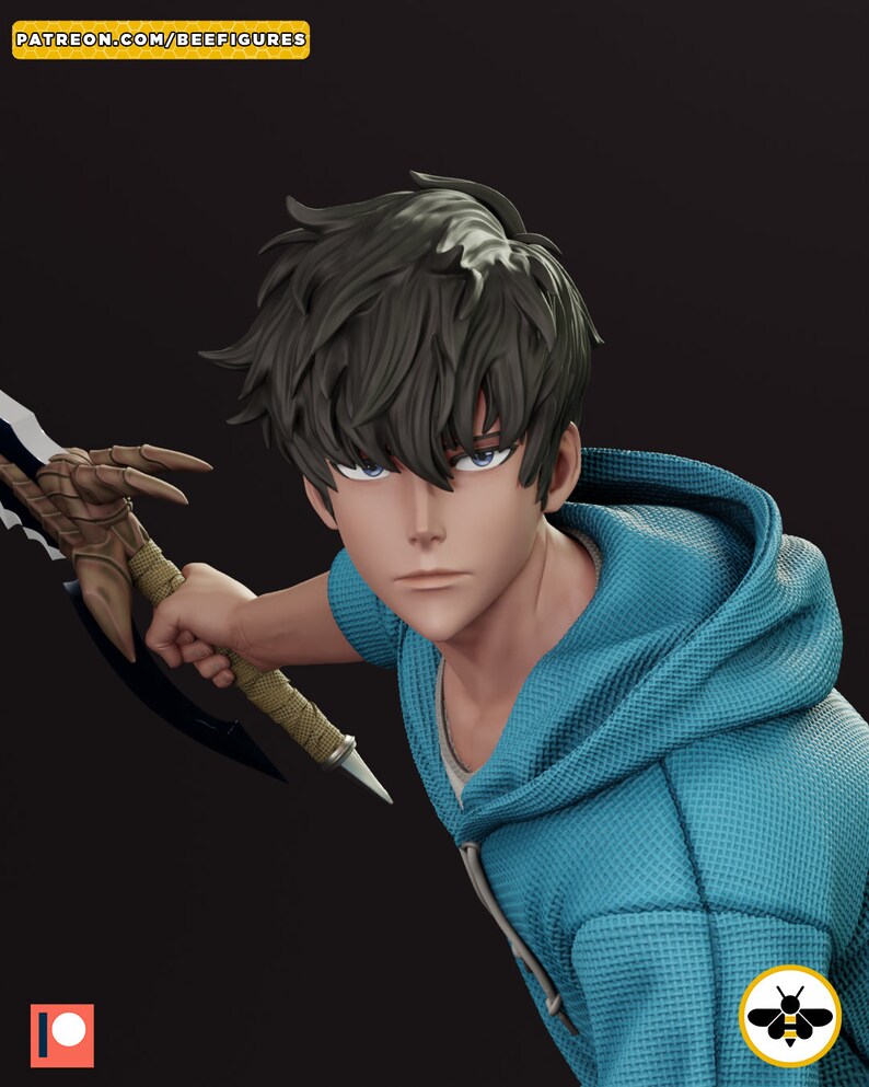 Solo Leveling Sung Jin Woo Bee Figures - Etsy Australia