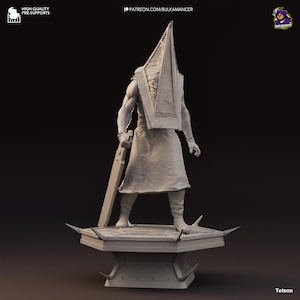 Pyramid Head (silent Hill 2 Remake) - 8K 3D Figure - Unpainted Model by ...
