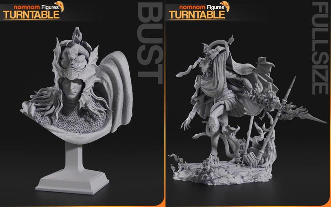 Messmer the Impaler From Elden Ring- 8K 3D Figure - Unpainted Model by ...