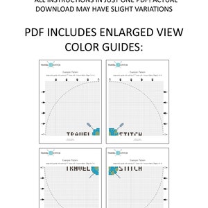 Downloadable PDF Cross-stitch Pattern of Minnesota Using - Etsy