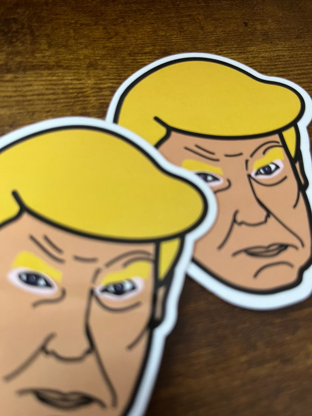 Trump Mugshot Sticker Set of 2 - Etsy