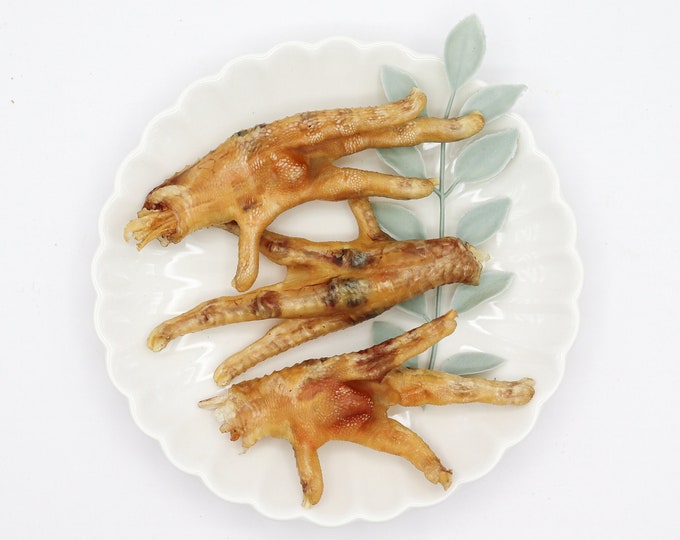 Dehydrated Chicken Feet Chew for Dogs | Healthy Dog Treats | Organic ...