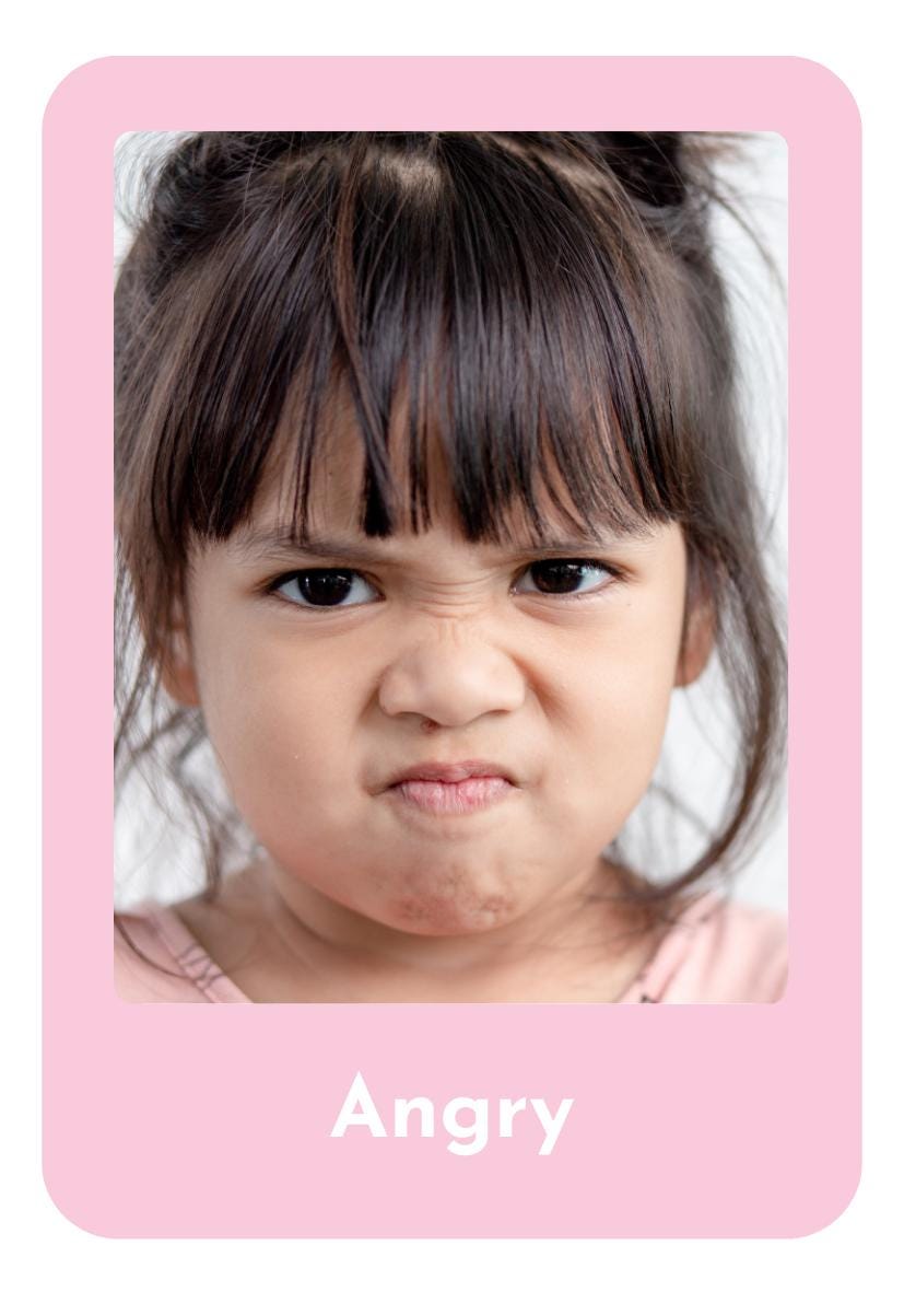 Emotion Flashcards for Kids: Social Emotional Learning (PDF) - Etsy