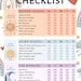 Kids School Day Checklist: Watercolor Rainbow Printable (PDF) - Etsy