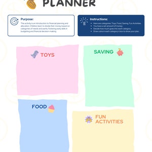 Money Management Activity Sheets, Fun Printable Worksheets, Kids ...