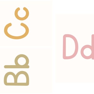 ALPHABET Flash Cards, Montessori Cards, PDF Printable Cards, Preschool ...