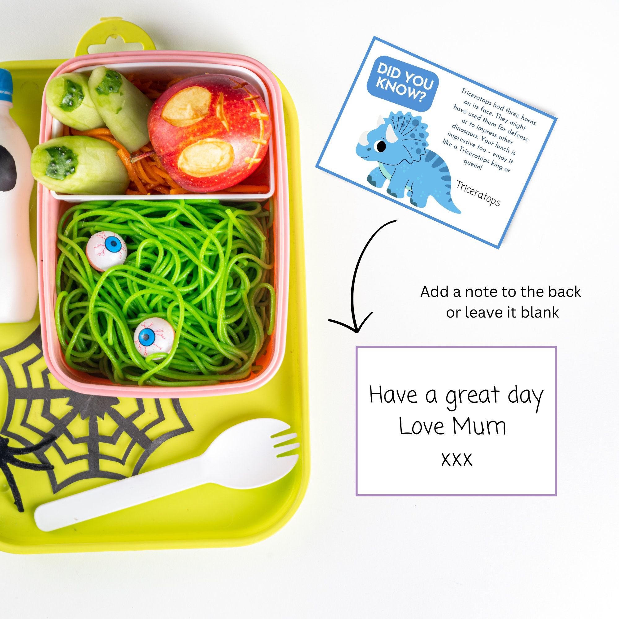 Lunchbox Notes for Kids, Printable Lunchbox Notes, Dinosaur Fun Facts ...