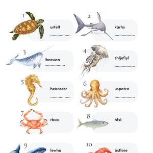 Ocean Busy Book: Montessori Learning Activity Pack (ages 3-6 ...
