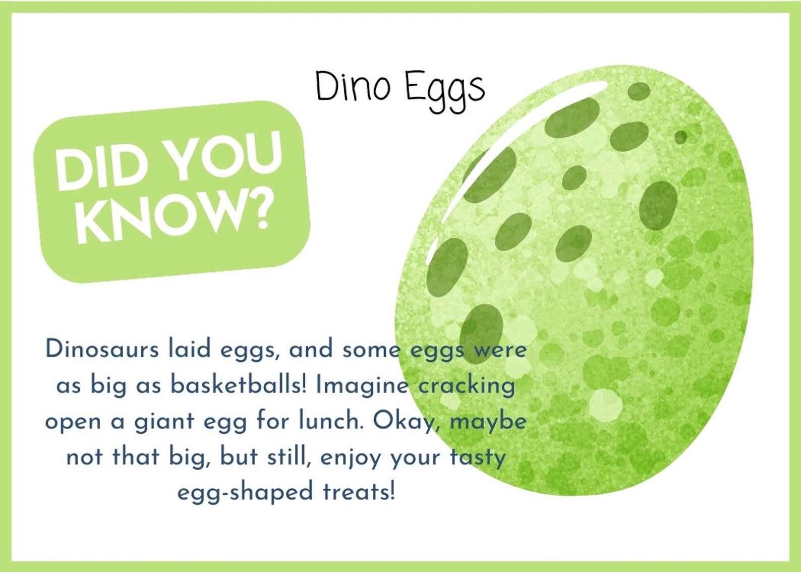 Lunchbox Notes for Kids, Printable Lunchbox Notes, Dinosaur Fun Facts ...