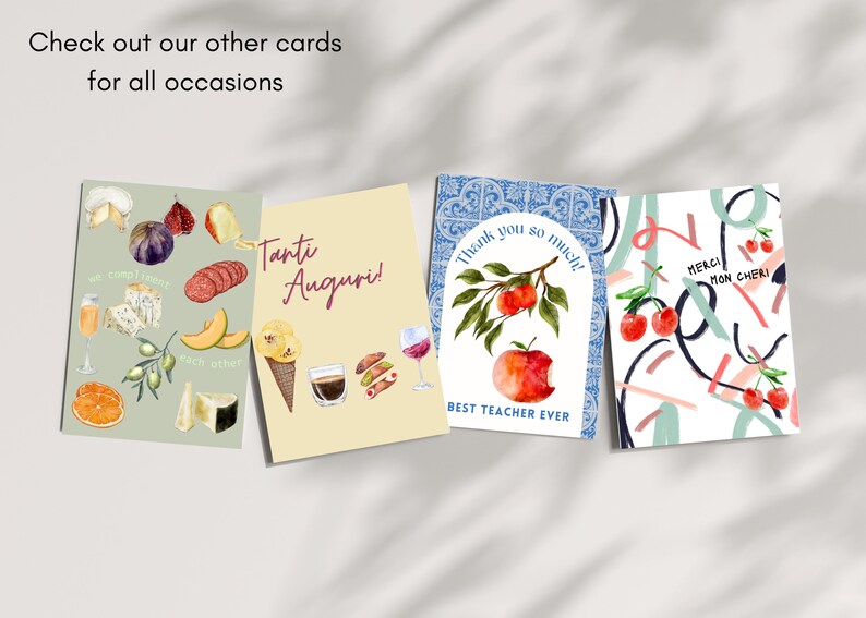 Teacher Appreciation Thank You Teacher Card Thank You Spanish Teacher ...