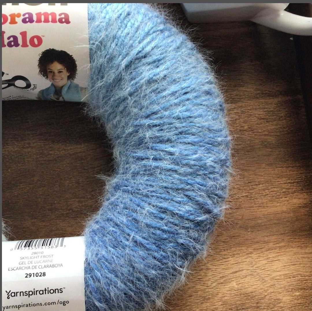 Caron Colorama Halo O'go SKYLIGHT FROST Bulky Weight 100% Acrylic Yarn ...