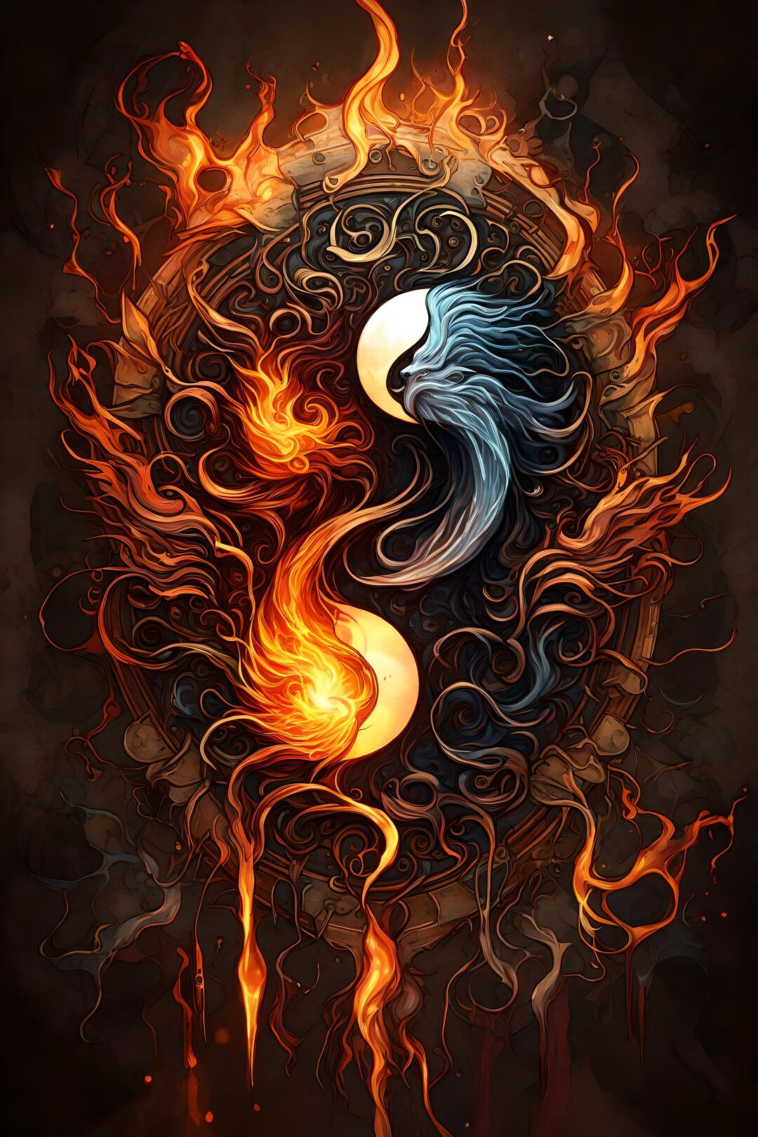 Spirit of Fire YING and Yang Women of Power Digital Download JPEG 300 ...