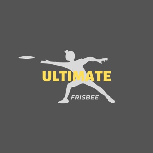 Ultimate Frisbee Logo - Etsy