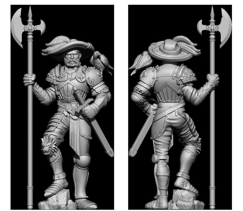 Dnd Stl Bundle Dungeon Master Starter Kit Stl DM Starter Set Miniatures ...