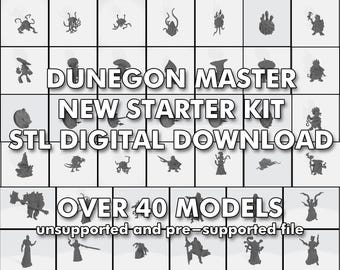 Dnd Stl Bundle Dungeon Master Starter Kit Stl DM Advanced Set ...
