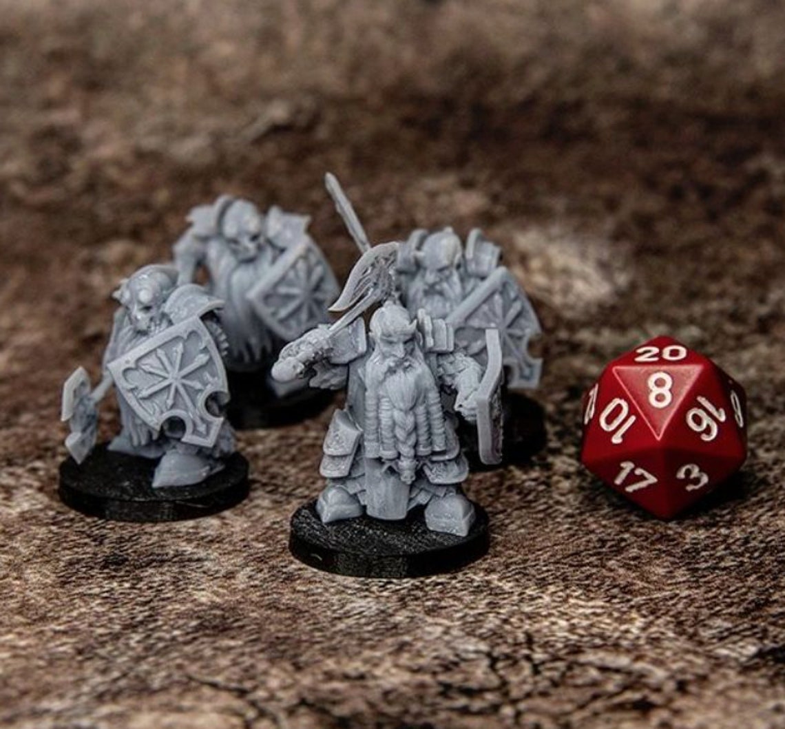 Dnd Stl Bundle Dungeon Master Dnd Minis Stl DM Starter Set Miniatures ...