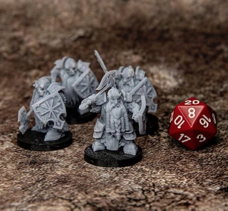 Dnd Stl Bundle Dungeon Master Dnd Minis Stl DM Starter Set Miniatures ...