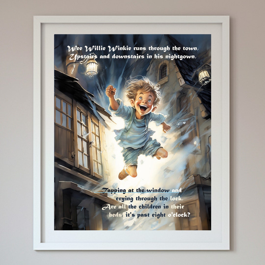 Nursery Rhymes: A Classic Collection of Children's Art, Nursery Wall ...
