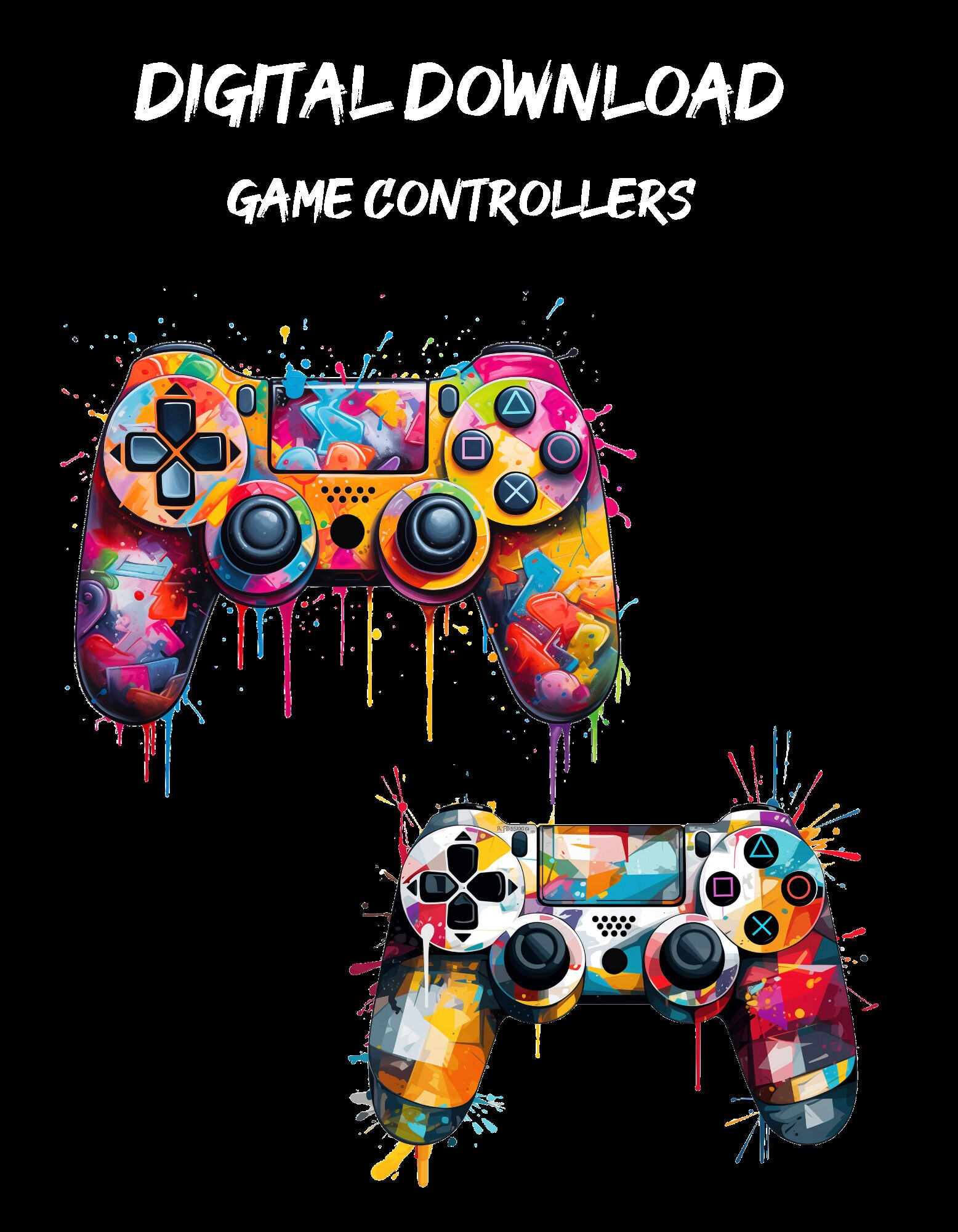 Game Controller Fan Art L Png Svg Transparent Images L Digital ...