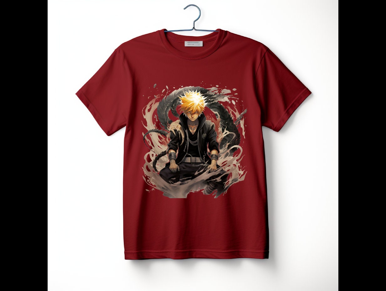 Anime T-shirt Design L Svg & Png Transparent Images L Digital Downloads ...