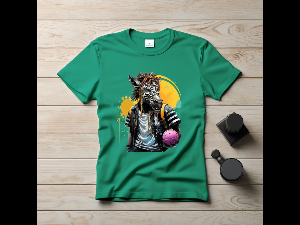 Zebra T-shirt Design L Svg & Png Transparent Images L Digital Downloads ...