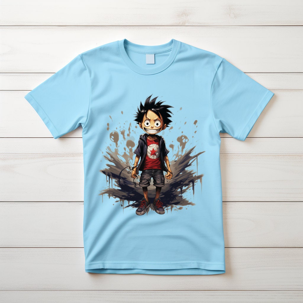 Anime T-shirt Design L Svg & Png Transparent Images L Digital Downloads ...