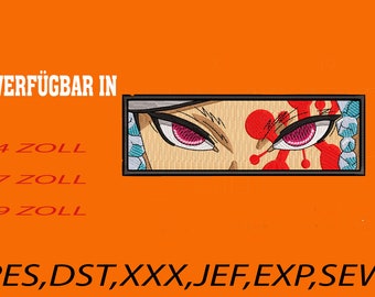 Anime Tengen Eyes Embroidery File - Etsy