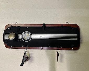 BMW Valve Cover E30 M20, Key Holder, Key Rack, Solid Wood Mounted - Etsy