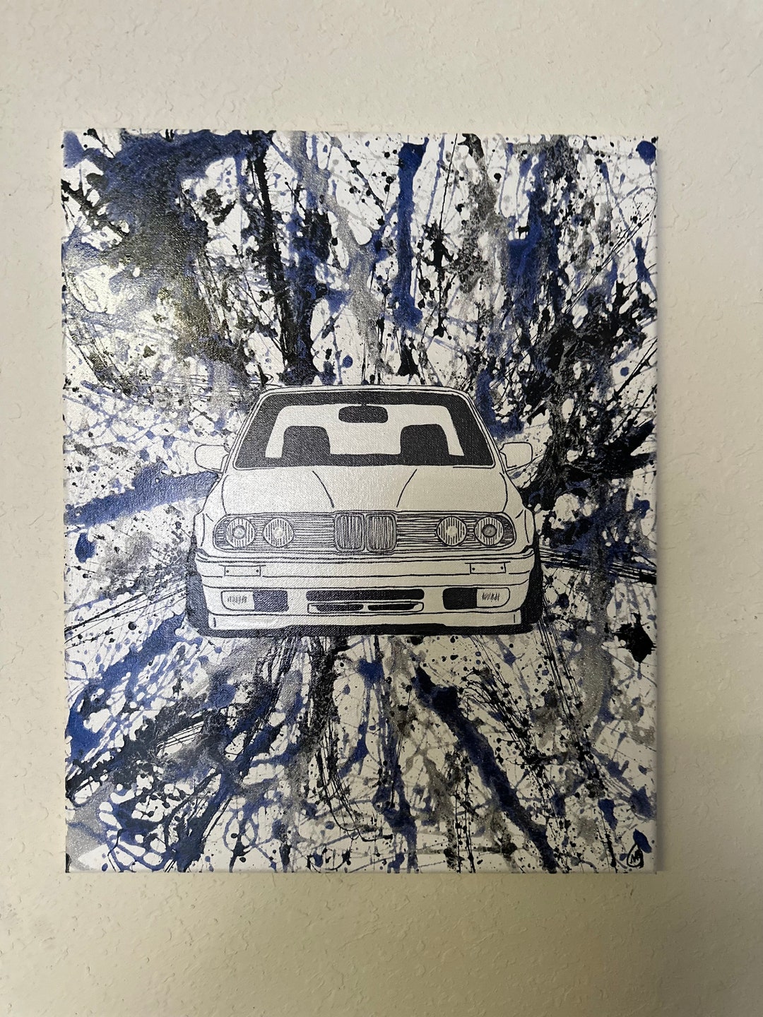 BMW E30 Late Model 325is 325i Hand Painted Metallic Finish - Etsy
