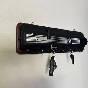 BMW Valve Cover E30 M20, Key Holder, Key Rack, Solid Wood Mounted - Etsy