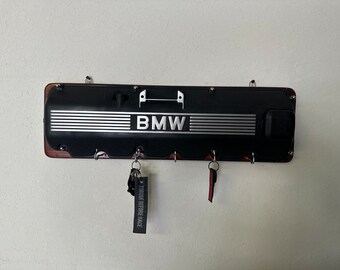 BMW Valve Cover E30 M20, Key Holder, Key Rack, Solid Wood Mounted - Etsy