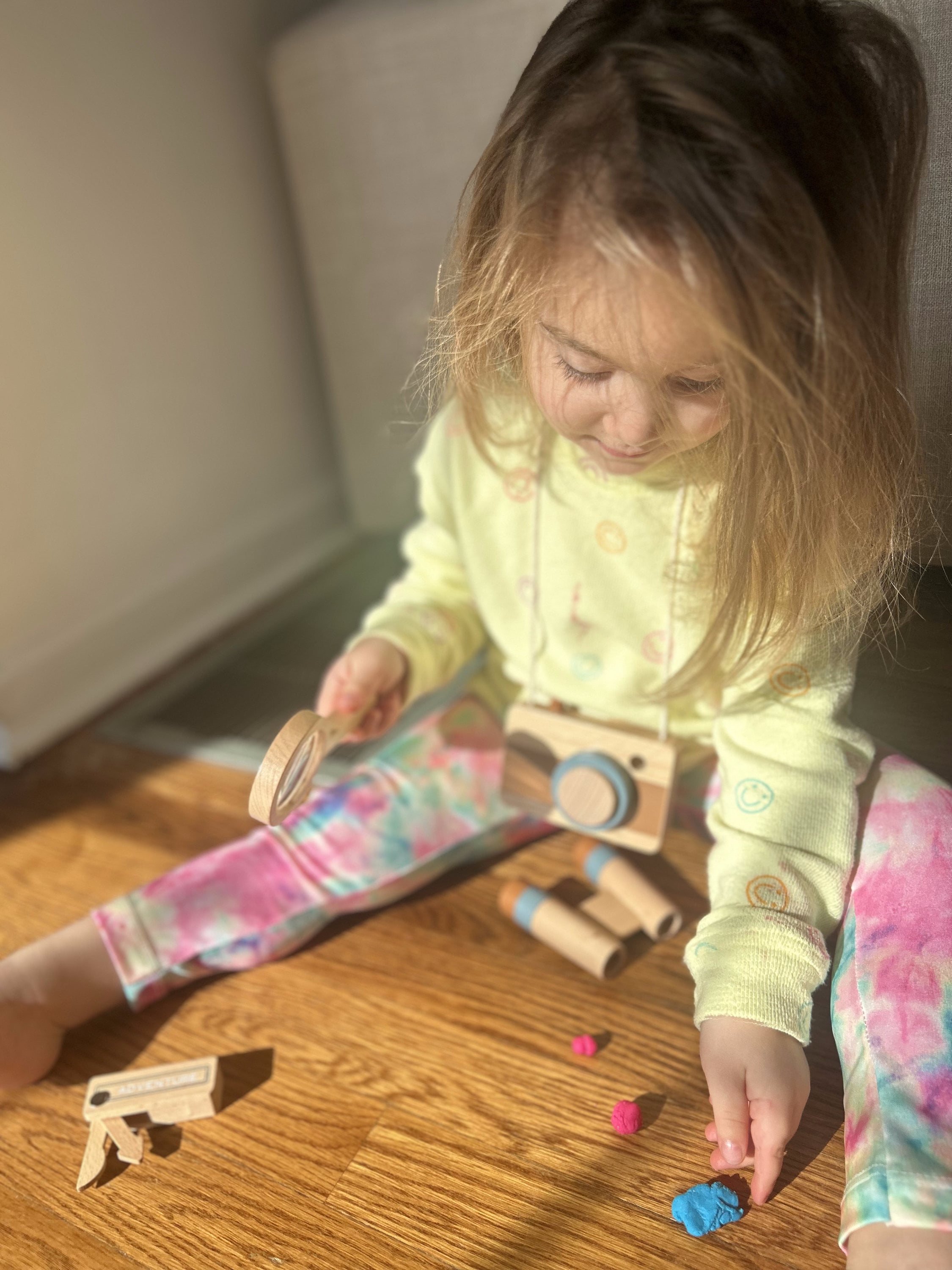 Alle Wooden Pretend Adventure Play Set Kids Explorer Set With Wooden ...