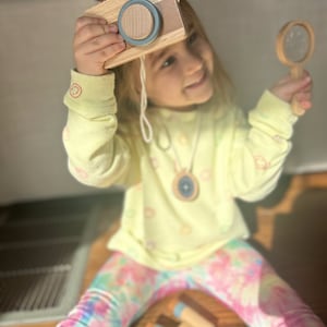 Alle Wooden Pretend Adventure Play Set Kids Explorer Set With Wooden ...