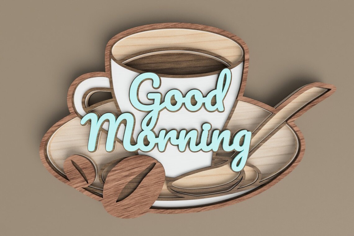 Good Morning Coffee Sign - Etsy
