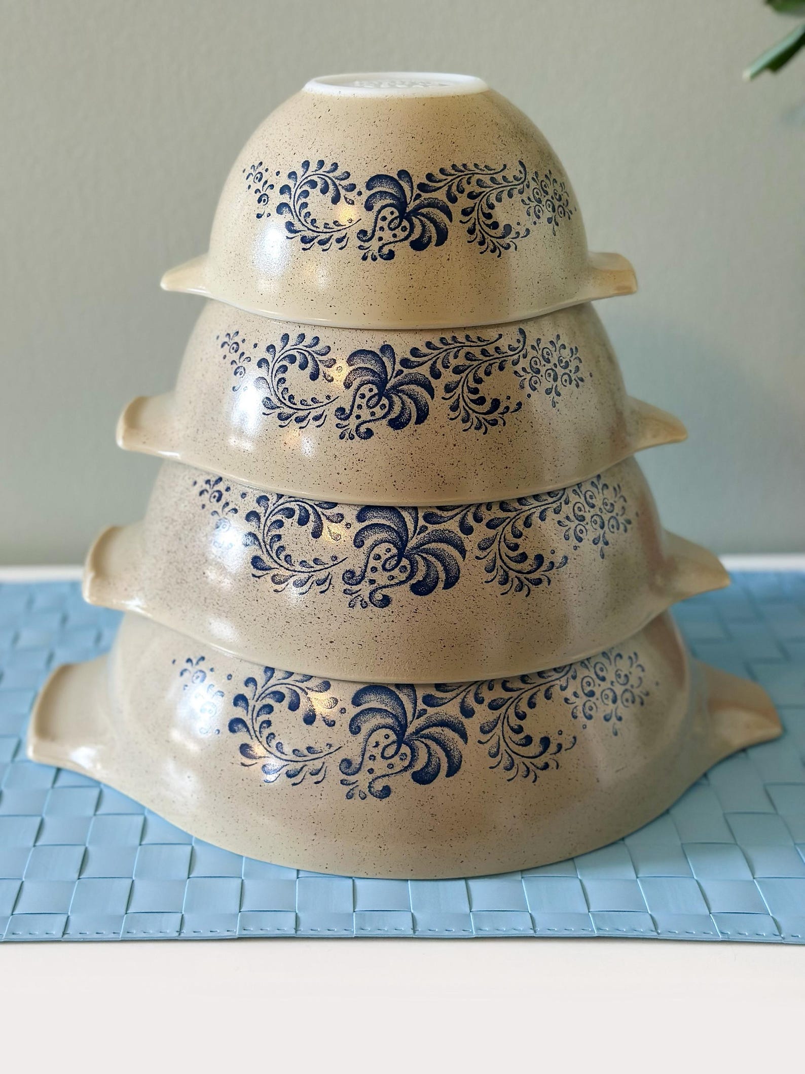 Vintage 1976 Pyrex Homestead Cinderella Set of 4 Oven Safe Ovenware ...